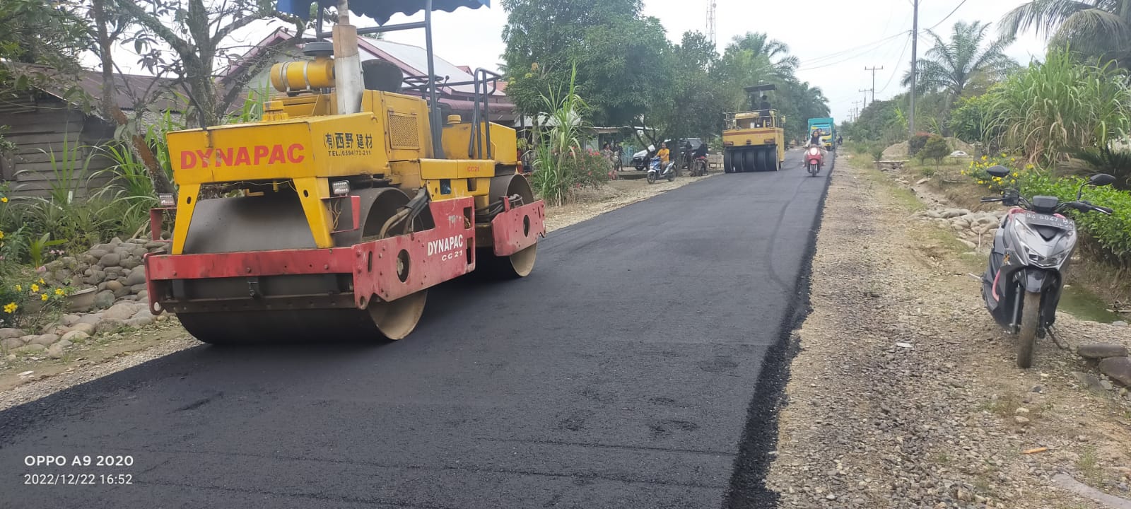 CSR PTPN 4, Kualitas Perbaikan Jalan di Desa Batu Sondat Kec.Batahan ...