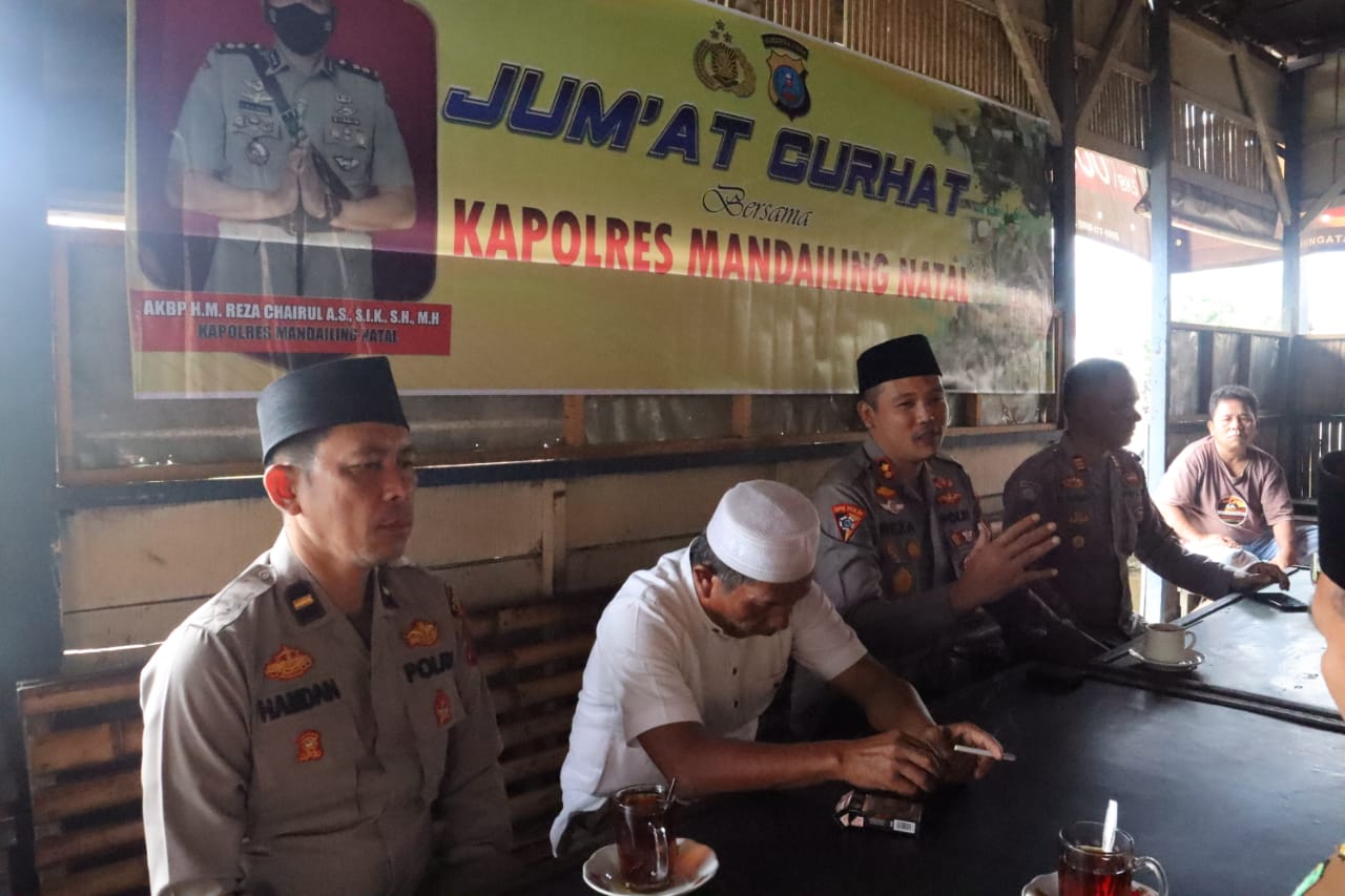 Kapolres Madina Dengarkan Curhat Masyatakat di Lopo Kopi – Malintang ...